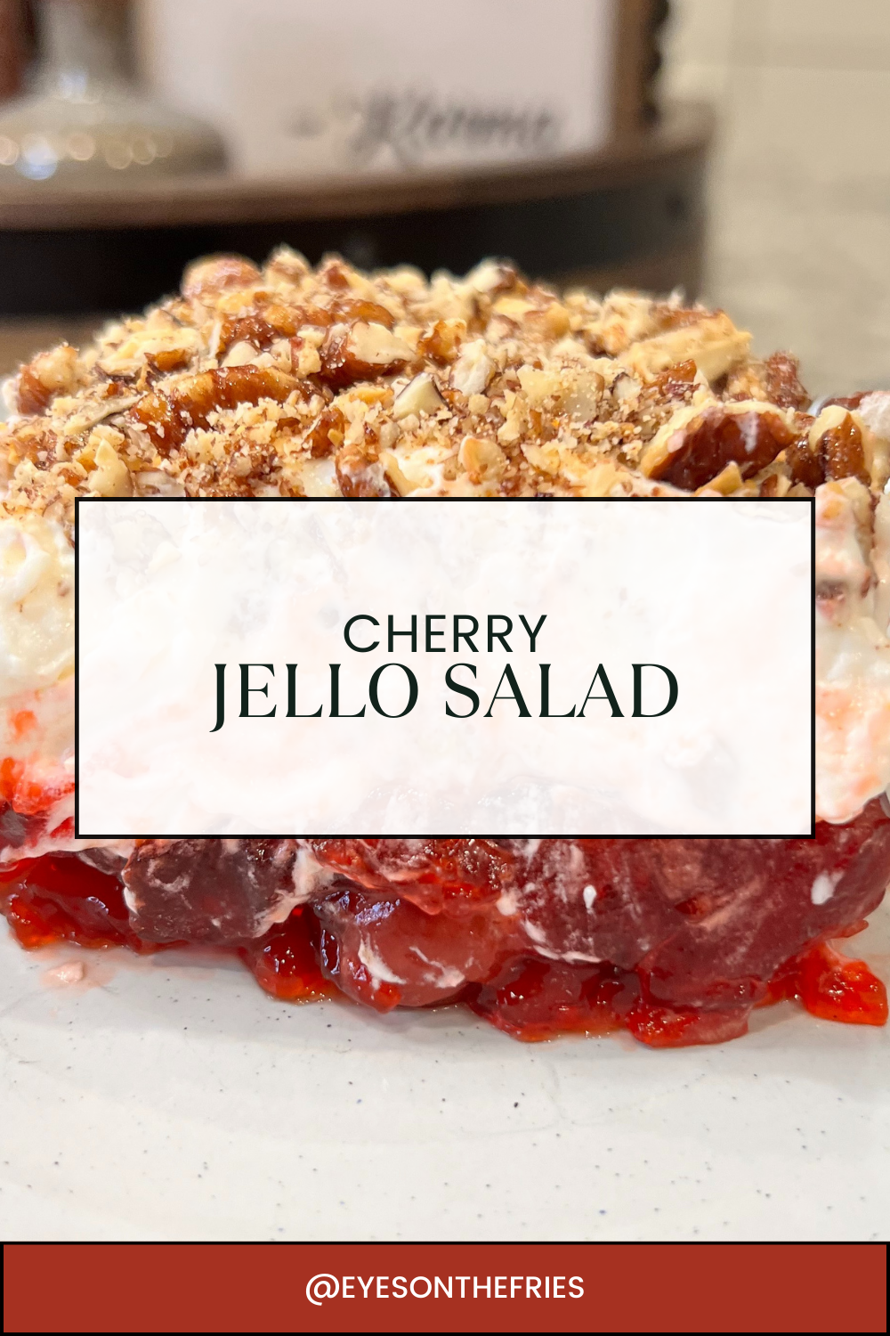 Cranberry Cherry Jello Salad